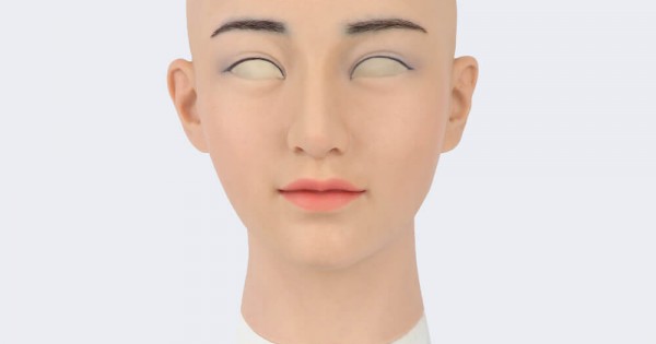 Roanyer female silicone crossdresser mask-Sunny